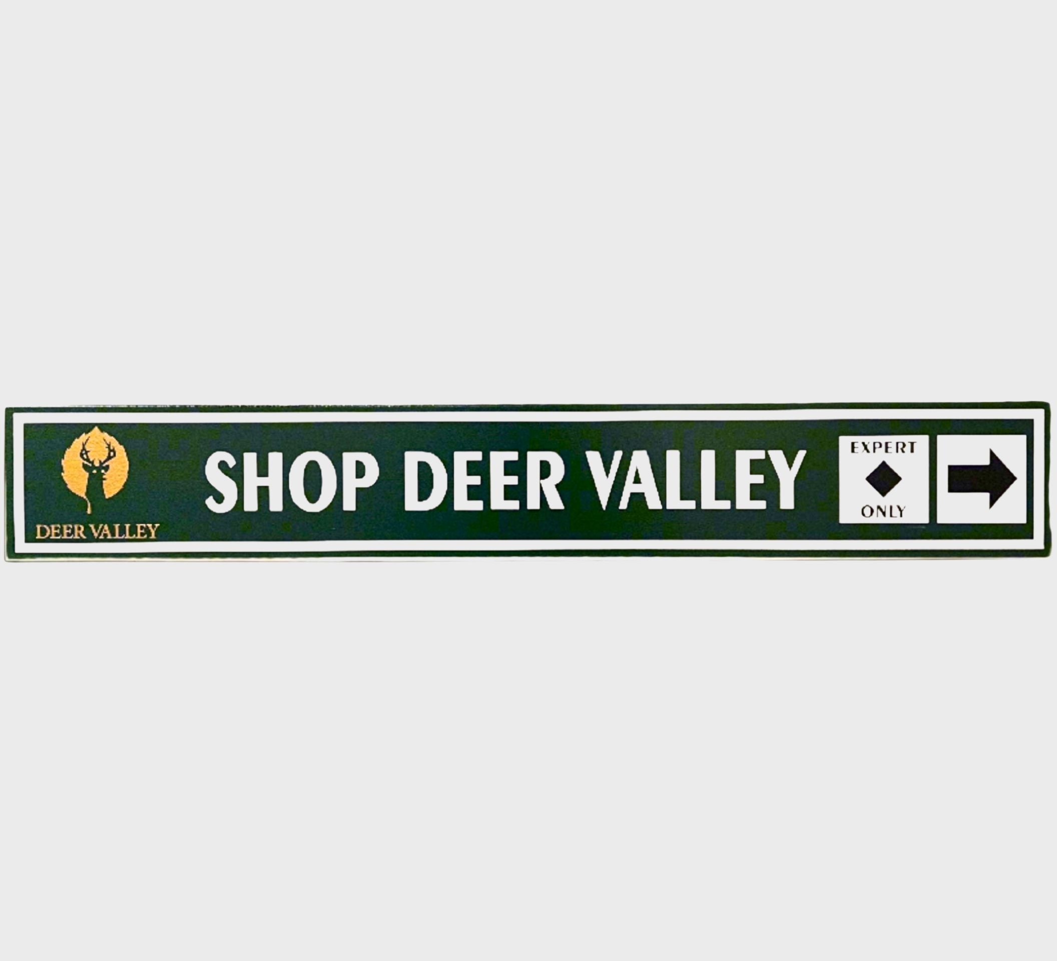 Deer Valley Custom Replica Trail Sign