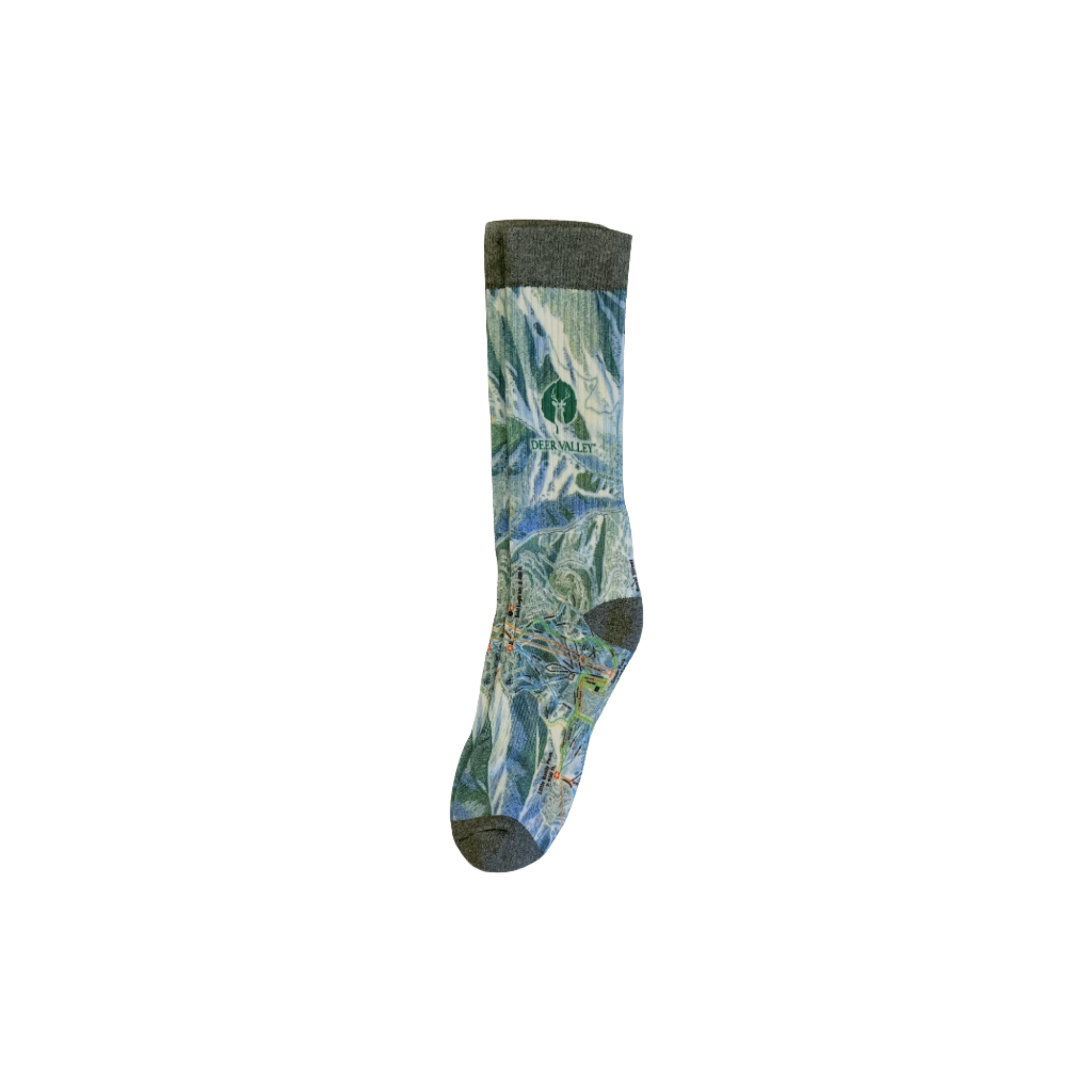 Trail Map Socks