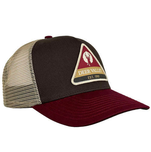 Triangle Patch Trucker Cap